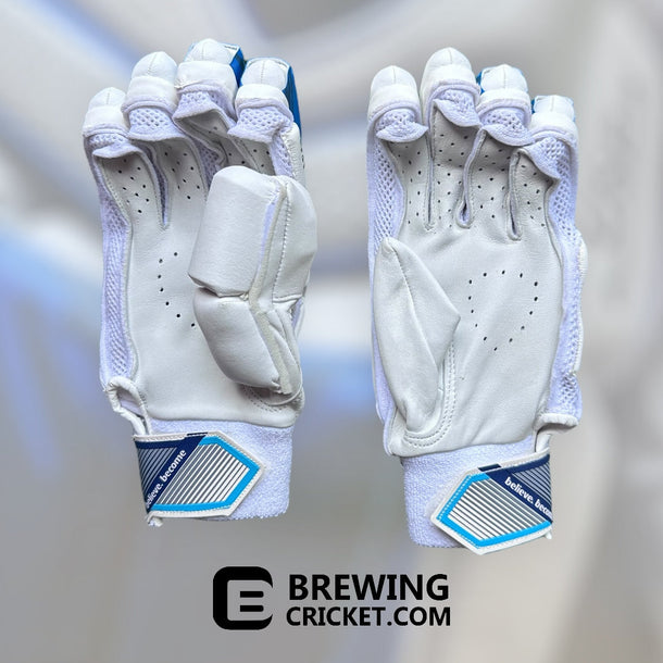 SG. Test RO Rohit Sharma White Blue - Batting Gloves – www ...